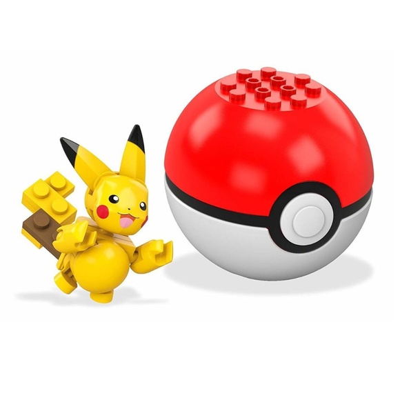 Mattel | Other | Mega Construx Pokemon Pikachu Buildable Set | Poshmark